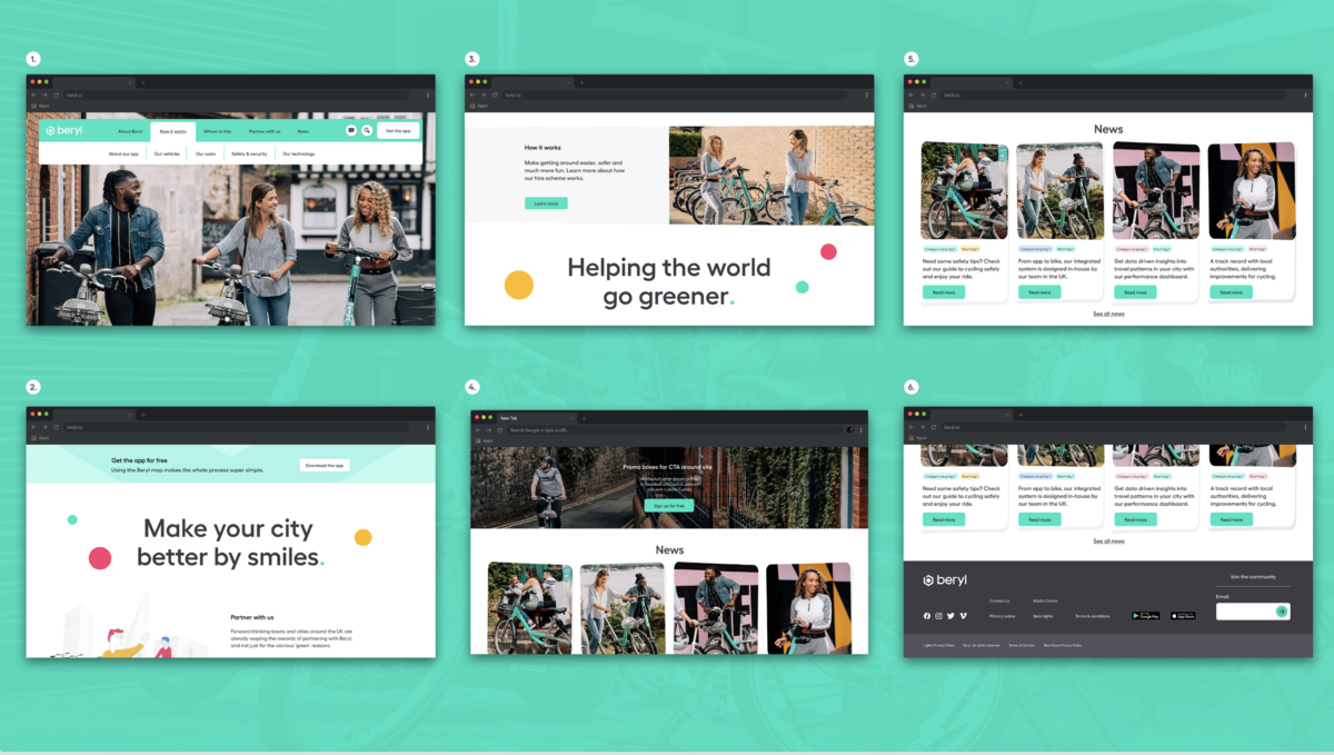 Beryl Website | Creative Concern